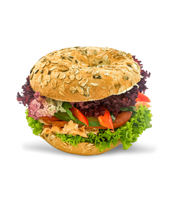 Bajgiel z łososiem wędzonym - idealny wybór na śniadanie